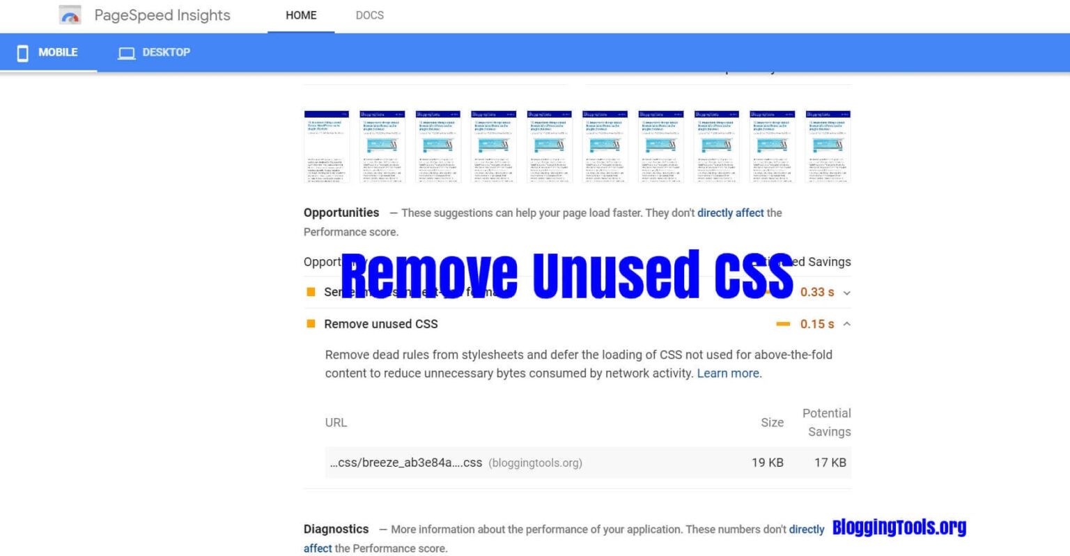 How to remove unused CSS and JS in WordPress (Very Easy)