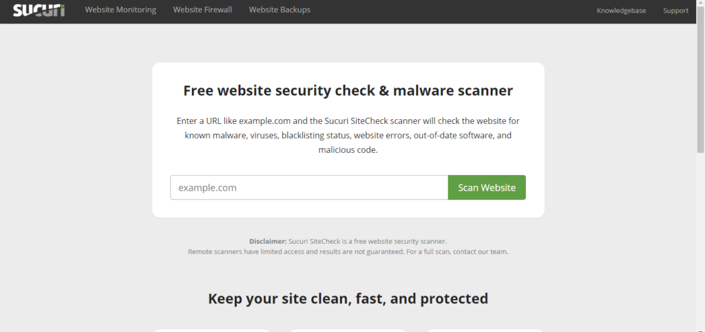 10 Best website security scanners in 2025 (Vulnerability & Malware scan)